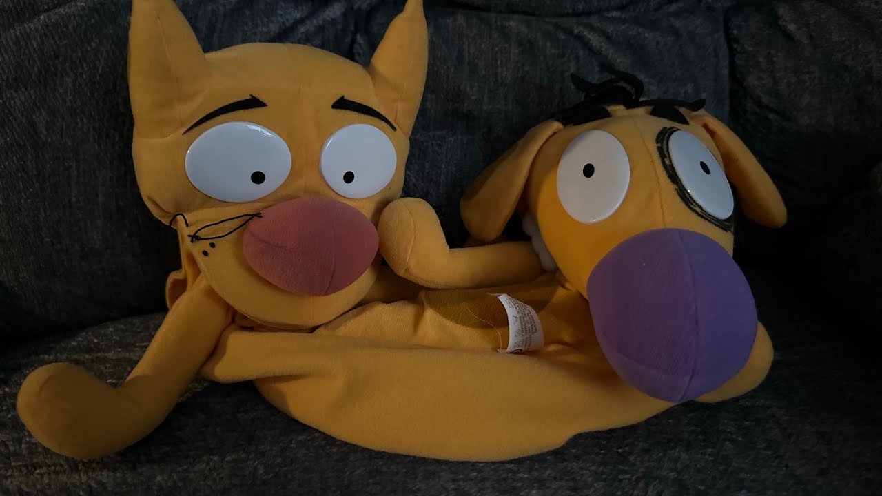 CatDog plush puppet from 1998! - YouTube