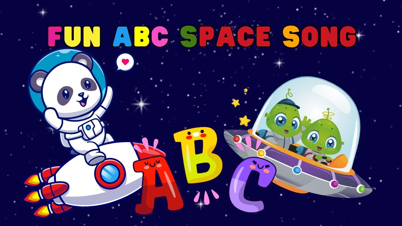 Learn ABC Song in SPACE with Panda 🐼👽🚀 | Fun Learning for Kids - YouTube