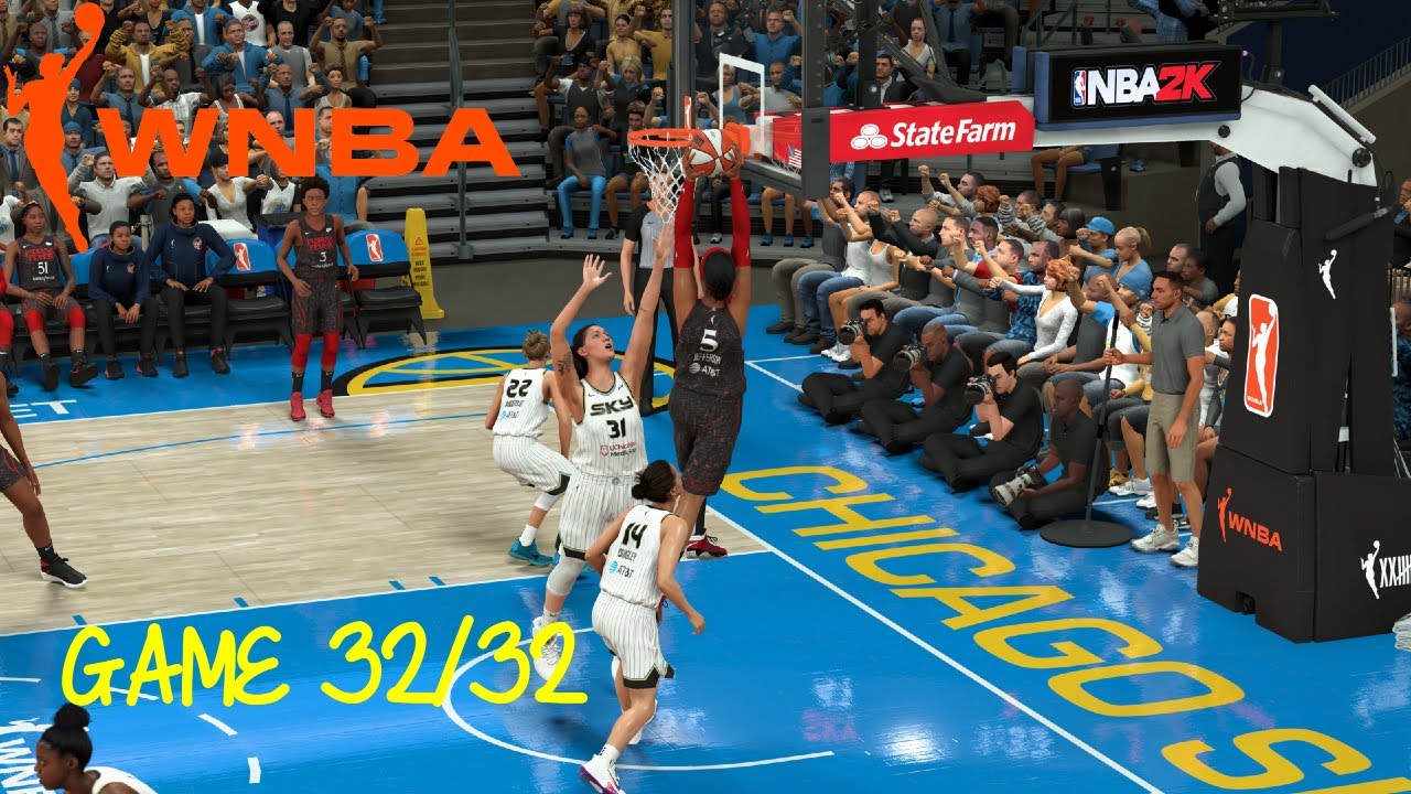 NBA 2K22 WNBA The W Indiana Fever Vs. Chicago Sky: THE LAST GAME COMES ...