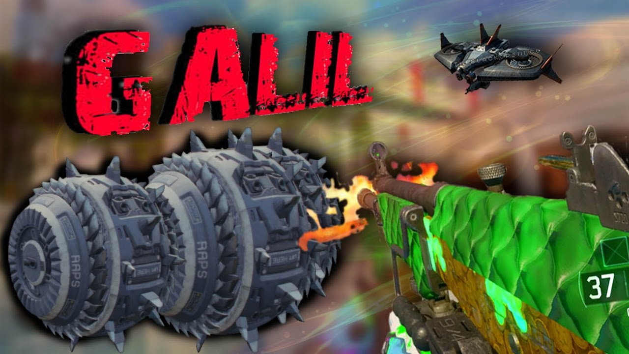 Probando la nueva GALIL! BO3 //ZOUDAC - YouTube