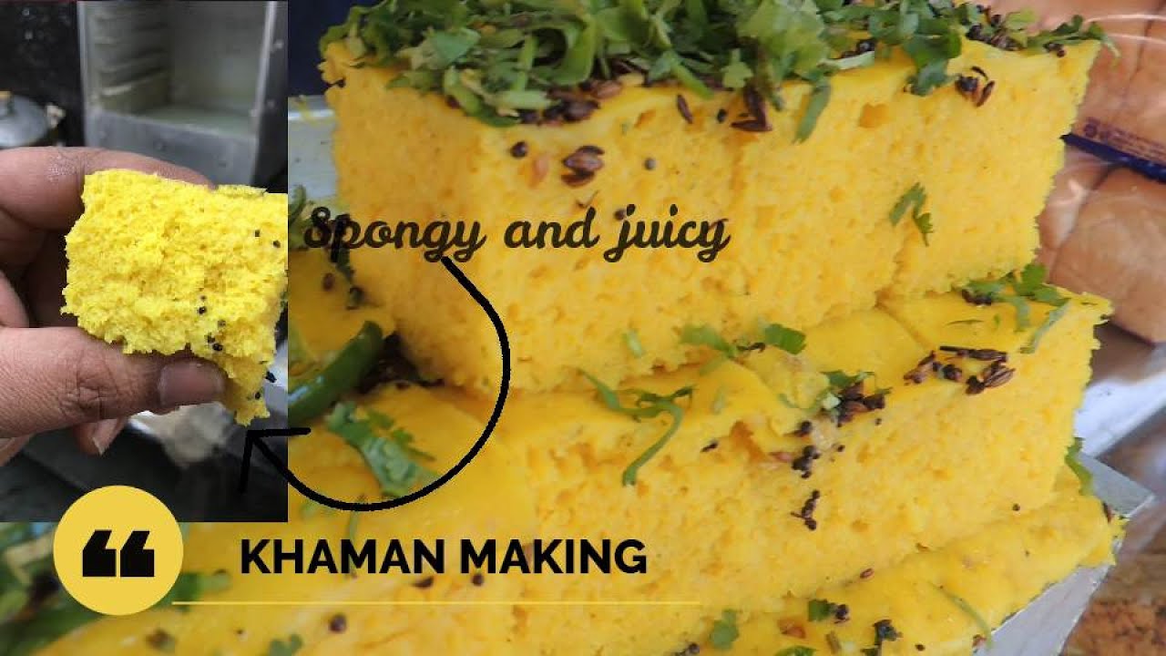 Exploring the Deliciousness of Khaman: A Street Food Vlog! Street food ...