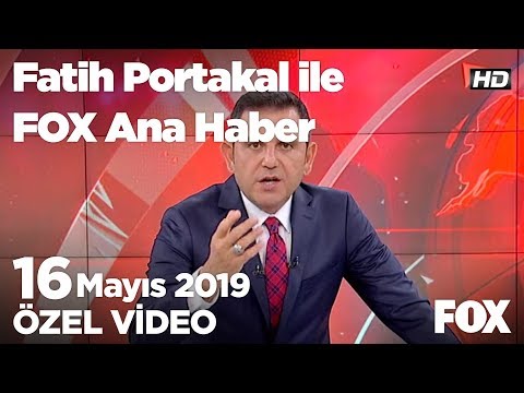 Meclis'te kişisel veri tartışması... 16 Mayıs 2019 Fatih Portakal ile FOX Ana Haber
