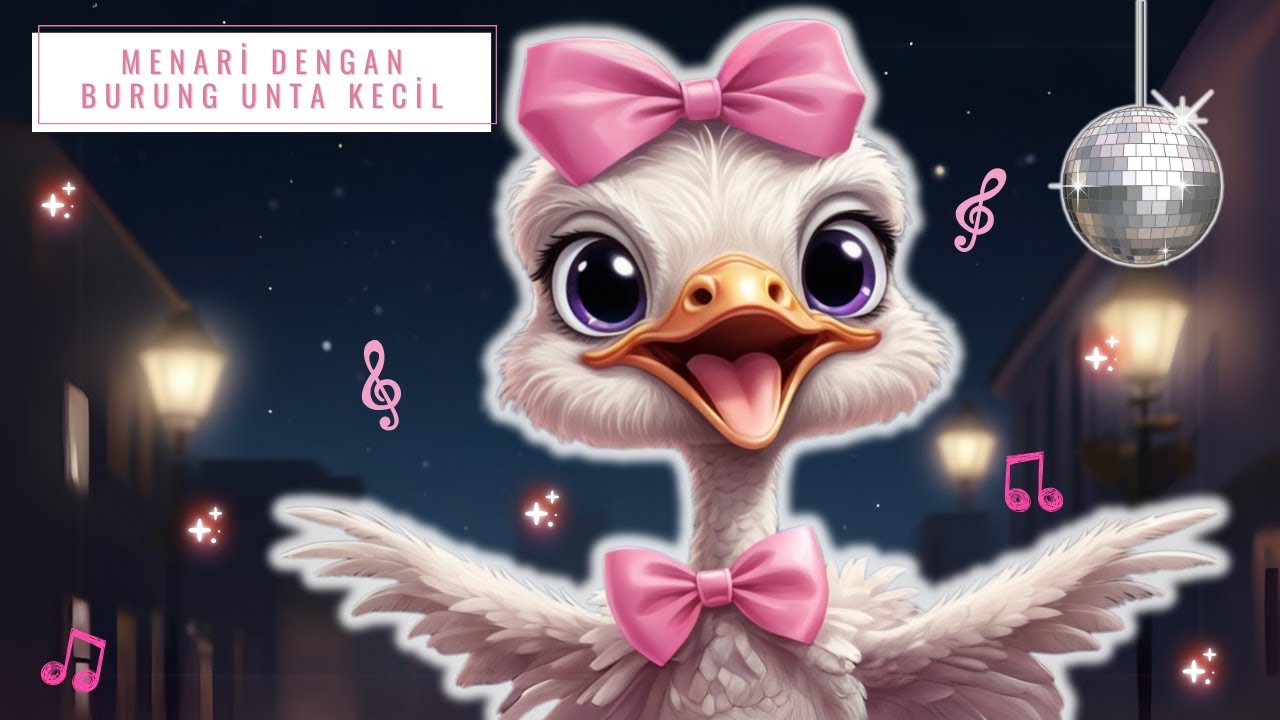 Menari dengan Burung Unta Kecil/Cerita Anak-Anak #seru #anak #kecil # ...