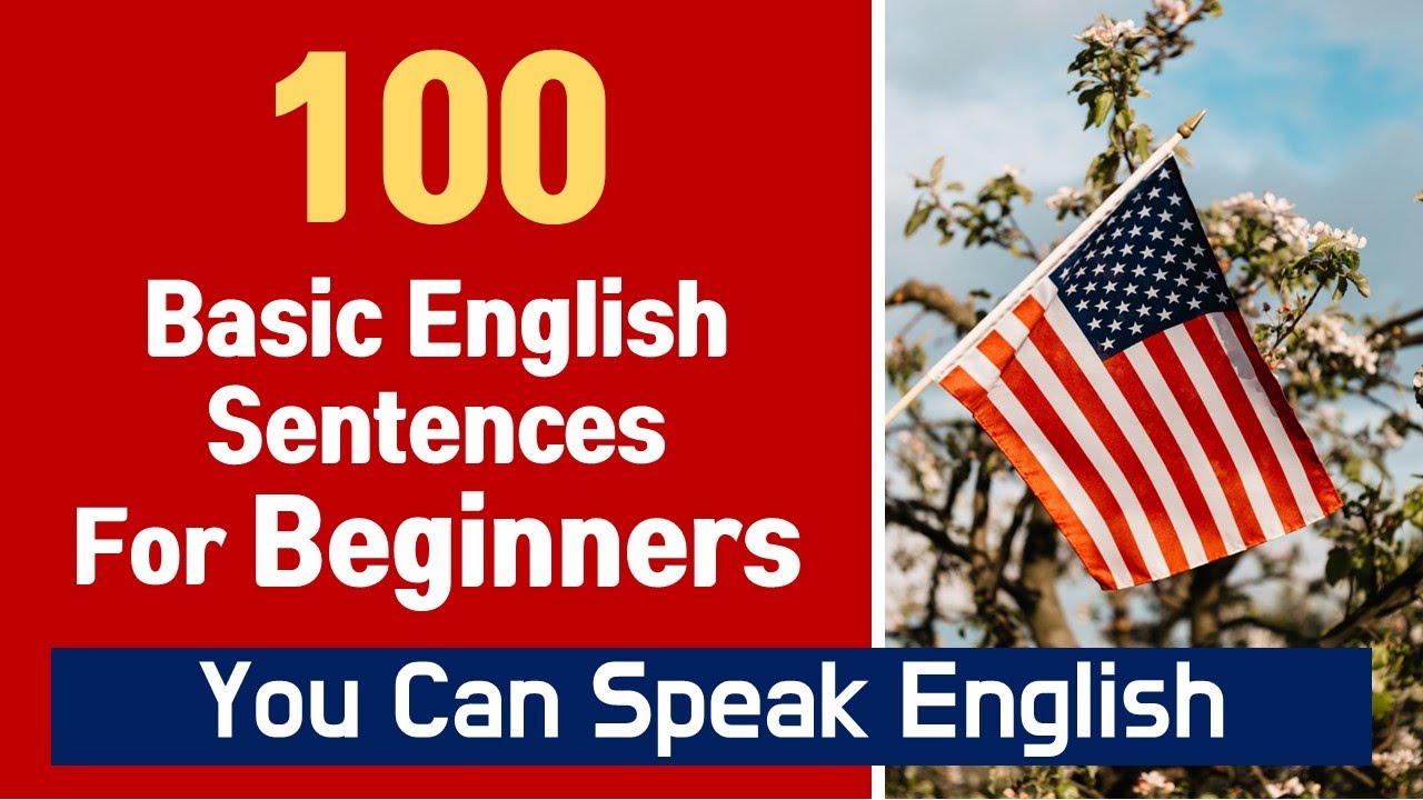100 Basic Sentences for Beginners - YouTube