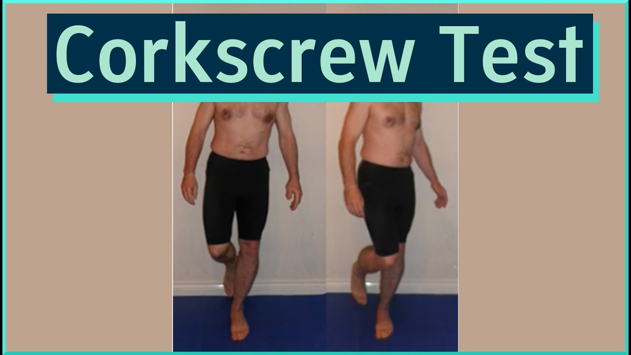 Corkscrew Test | Trunk Stability - YouTube