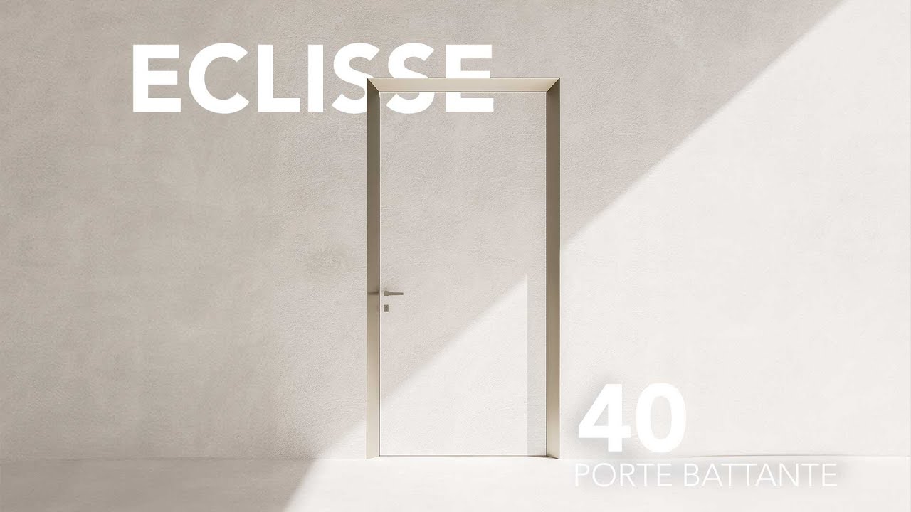 ECLISSE 40 | Huisserie invisible et architecturale - YouTube