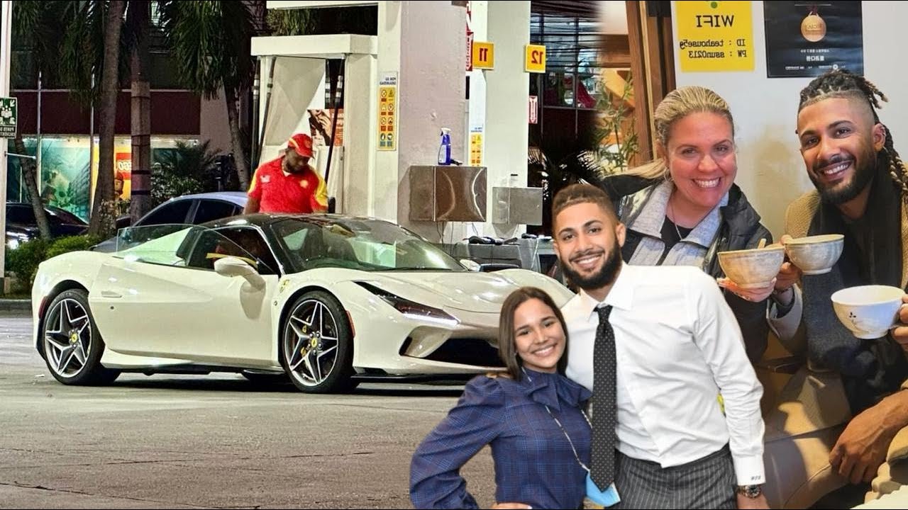 Fernando Tatis Jr Llegó a La Casa de Su Mamá En Un Ferrari De 700Mil ...