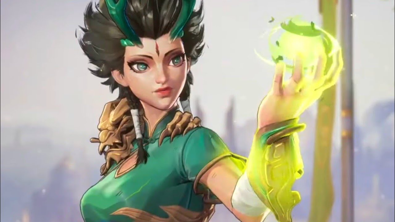 Marvel Rivals Season 1 - Jade Maiden Prodigy Skin Gameplay (Mantis ...