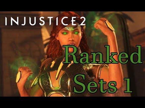 Starfire Injustice 2 Ranked Sets Ep1 - YouTube
