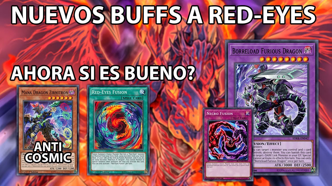 BUFF A RED-EYES ROULETTE! YA ES BUENO? Deck Red-Eyes Actualizado Yu-Gi ...