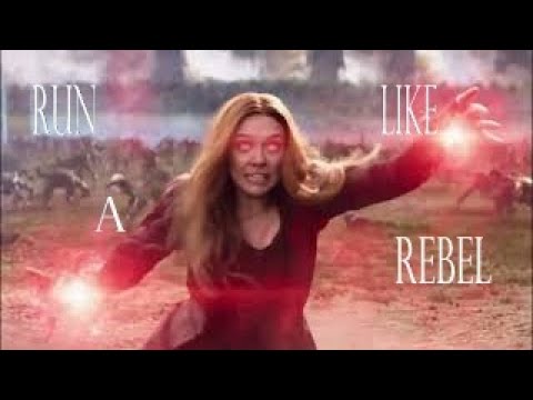 Lizzie Olsen/ Scarlet witch || Run like a rebel - YouTube