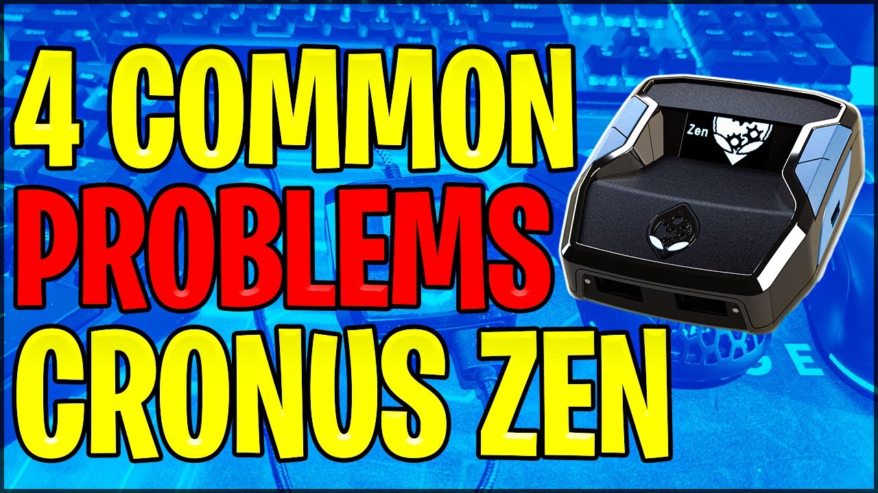 4 Common Issues/Problems on Cronus Zen - YouTube