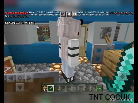 Minicraft ,da şehir bulduk ( Ablamı kışkırttım )