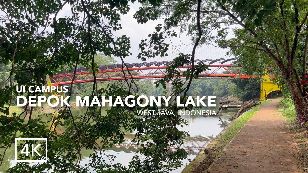 JALAN TEDUH DI DANAU MAHONI DEPOK ︎ KAMPUS UI ︎ CITY FOREST DEPOK - YouTube
