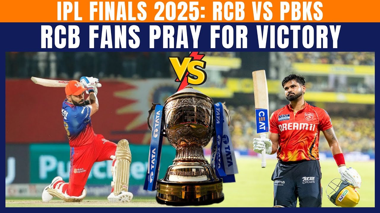 RCB vs PBKS: RCB Fans Perform Special Pooja Ahead of IPL Final | Fans ...
