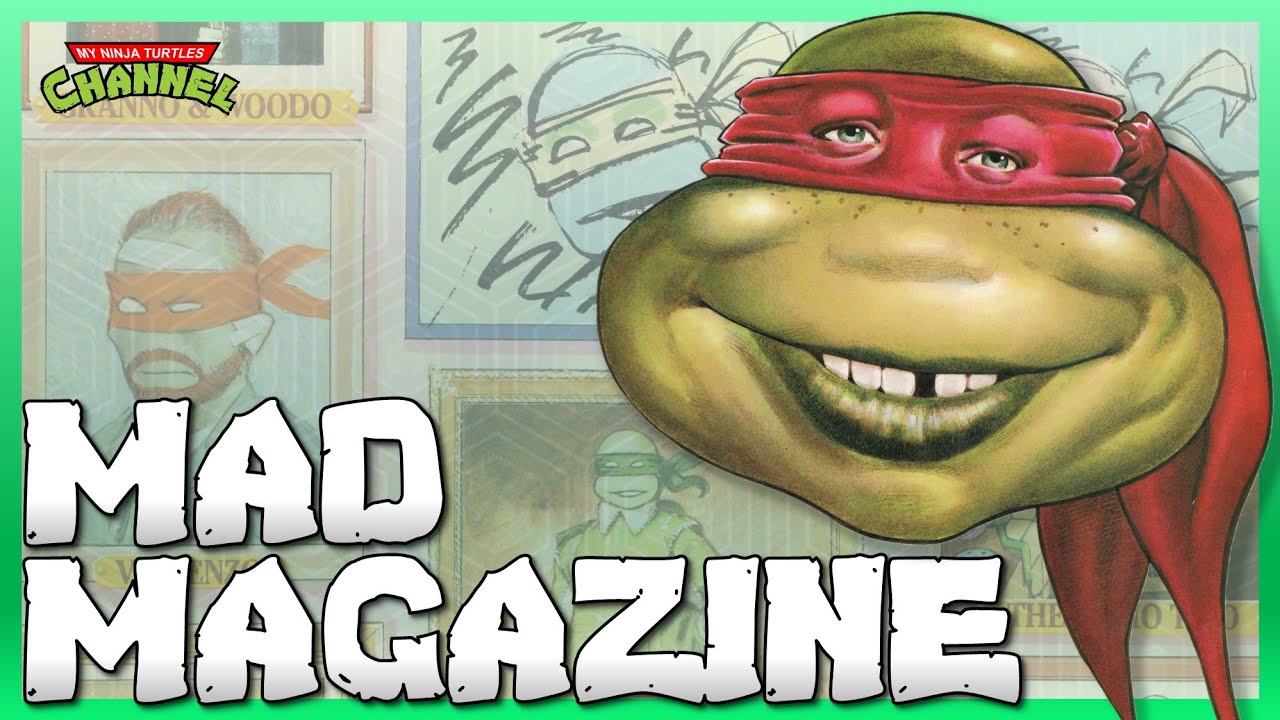 Early Ninja Turtles Content in Mad Magazine - YouTube