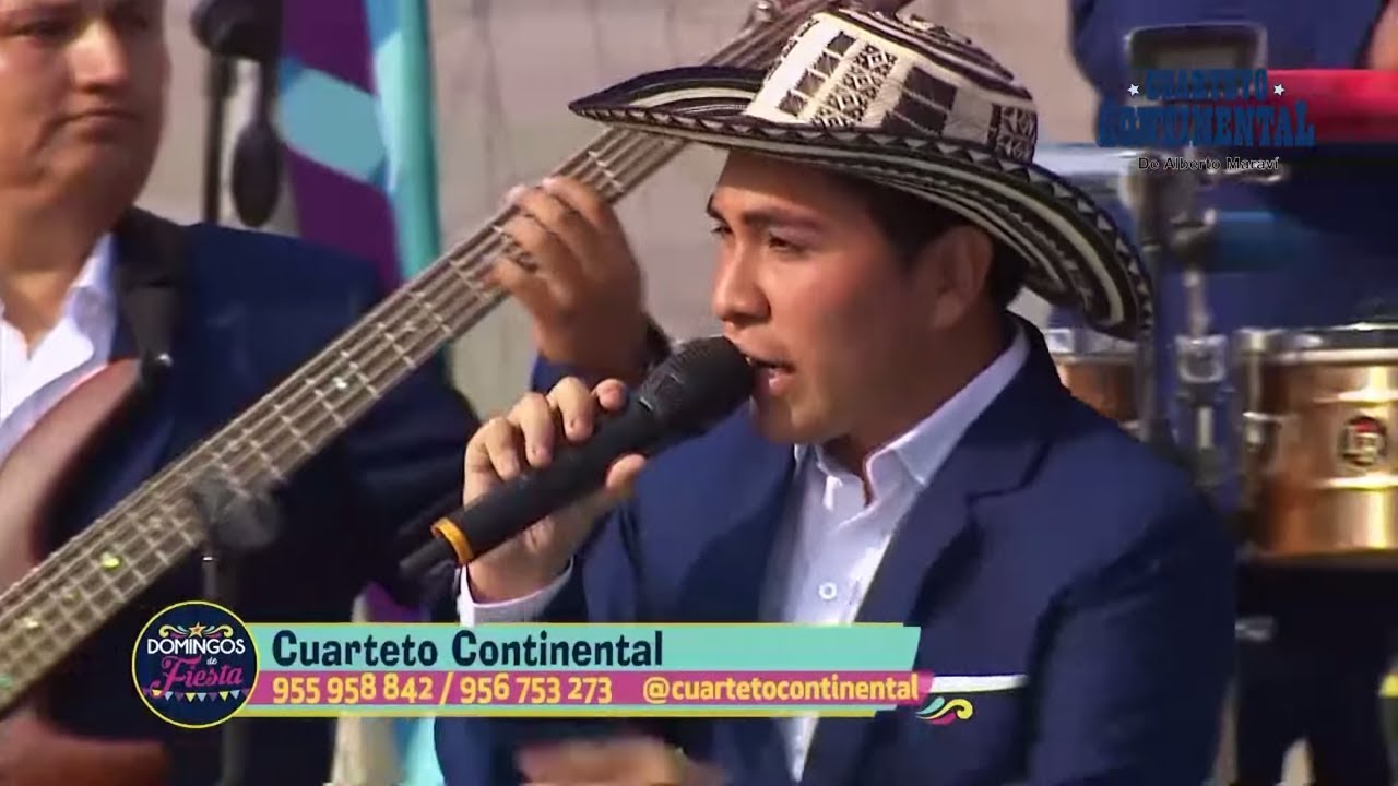 Cuarteto Continental de Alberto Maraví - En Vivo (Domingos de Fiesta Tv ...