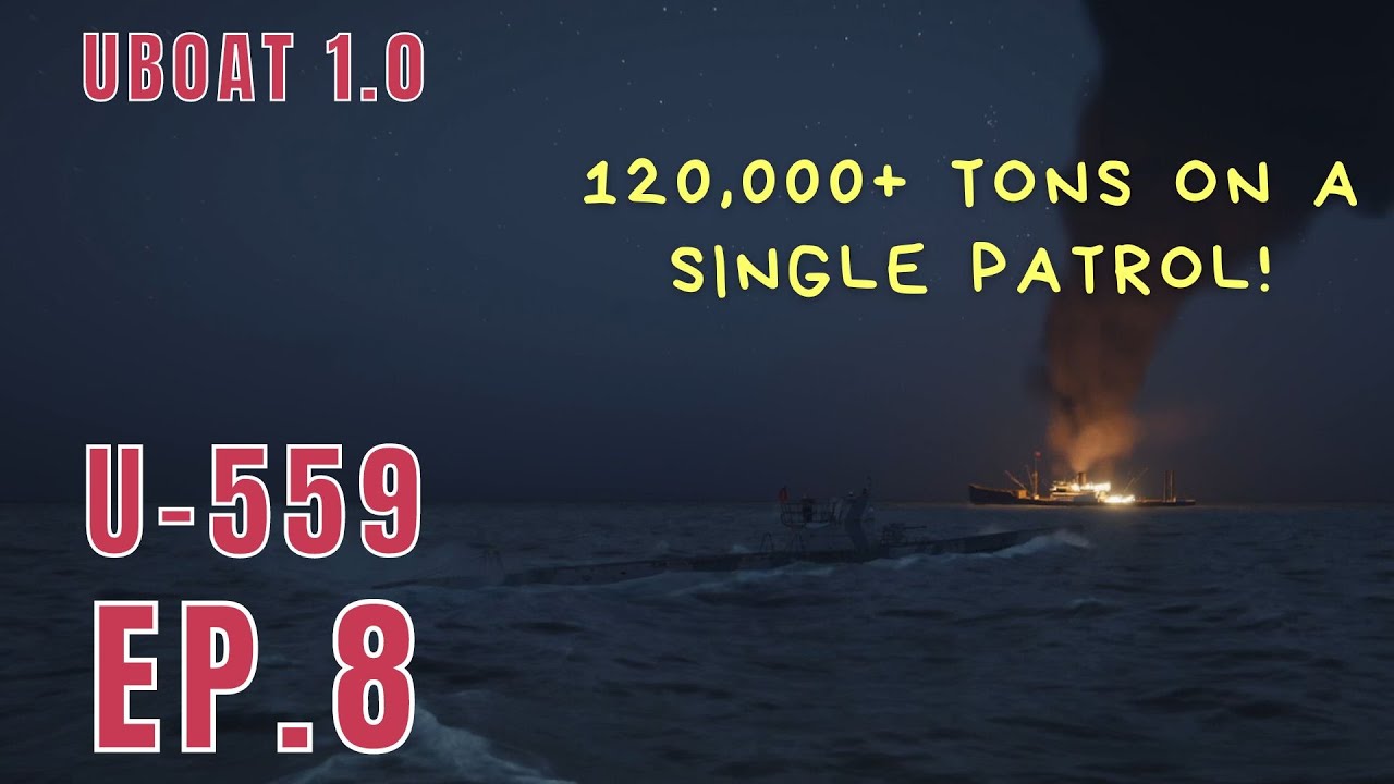 UBOAT U-559 Career Ep.8: The Unforgettable End of a Legendary Patrol ...