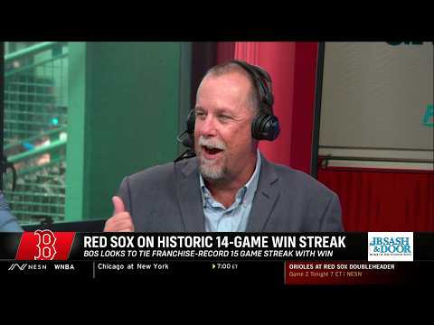 Rob Bradford is on the NESN talking the Red Sox HISTORIC winning streak!