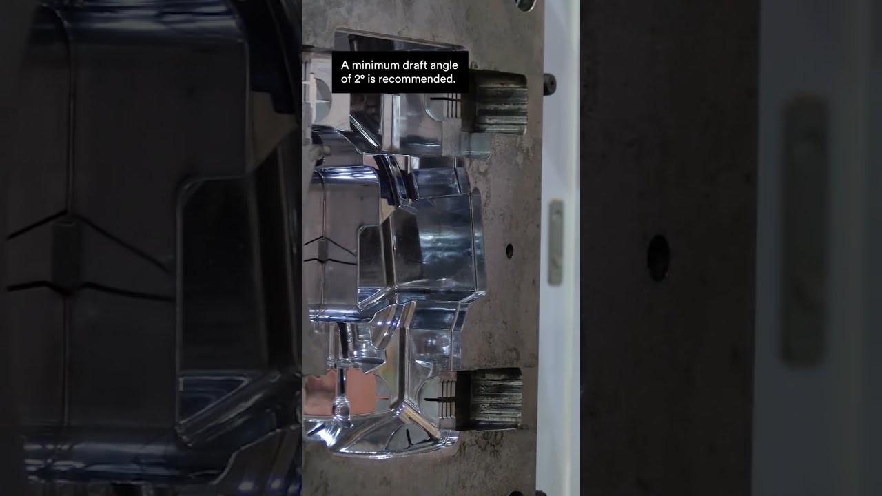 Injection Molding Tip - add draft angles - YouTube