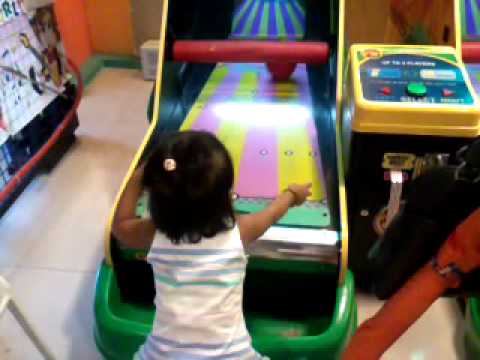baby playing bowling - YouTube