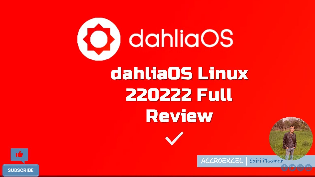dahliaOS Linux 220222 Full Review - YouTube