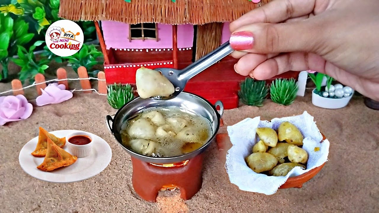 Mini Samosa Recipe | Street Style samosa recipe | Miniature aloo Samosa ...