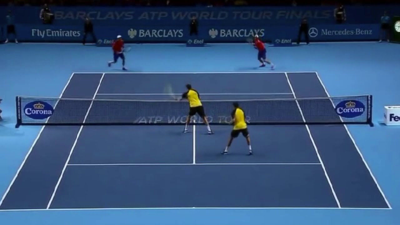 tennis doubles volley 105 ダブルスのボレー特集105 - YouTube