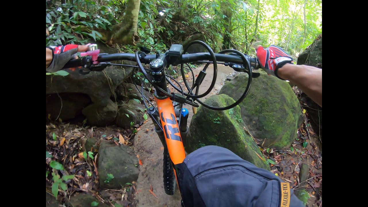 Bike trail ride from Alitap falls mauban Quezon - YouTube