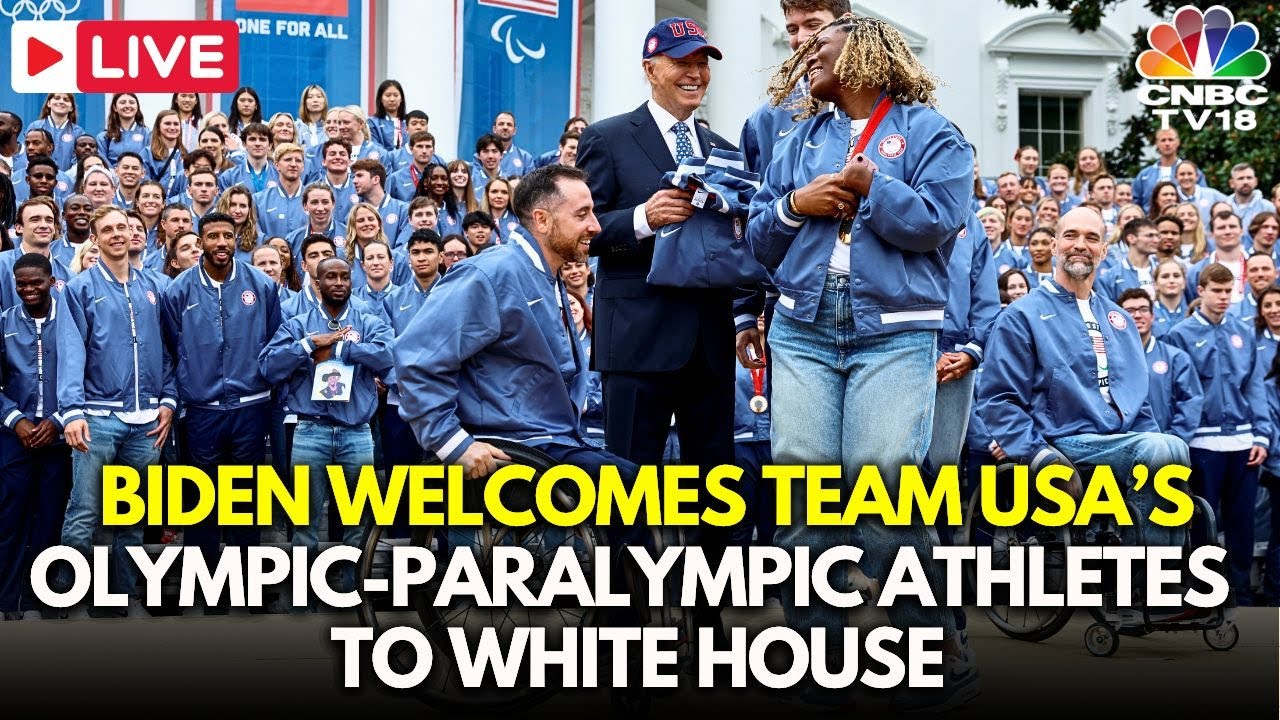 LIVE: Joe Biden Welcomes Team USA’s Olympic and Paralympic Athletes To ...
