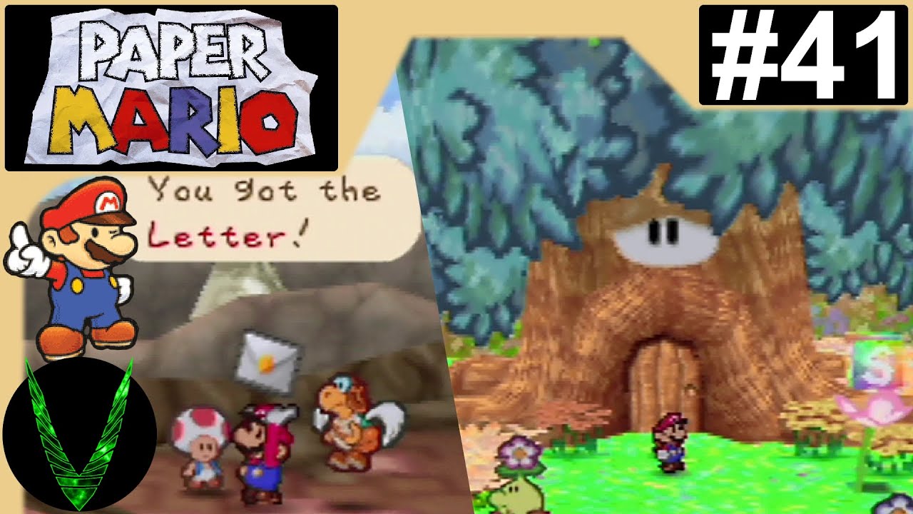 Mail Duty and the Flower Fields | Paper Mario #41 - YouTube