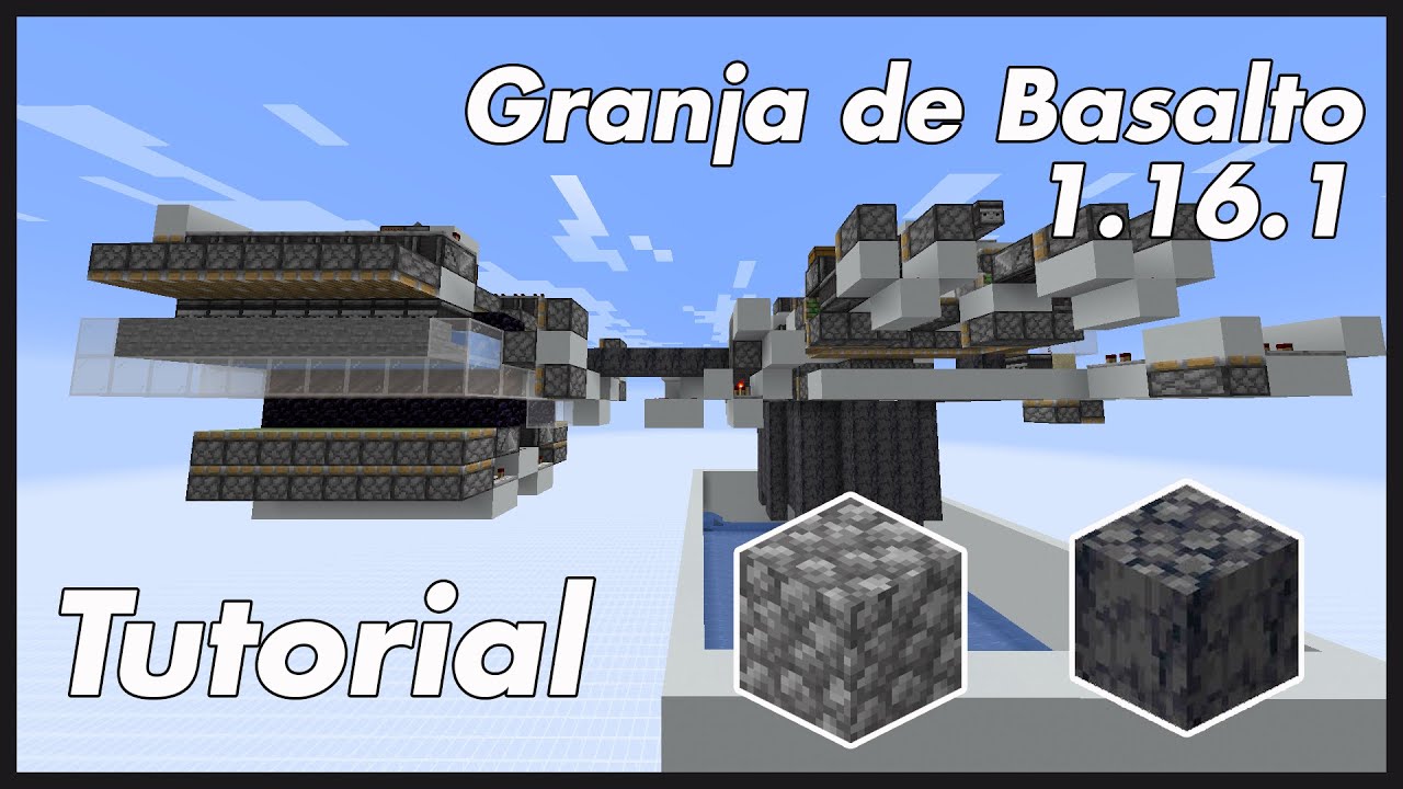 Tutorial | Granja de Basalto y Cobblestone 1.16.1 | Dust98 - YouTube