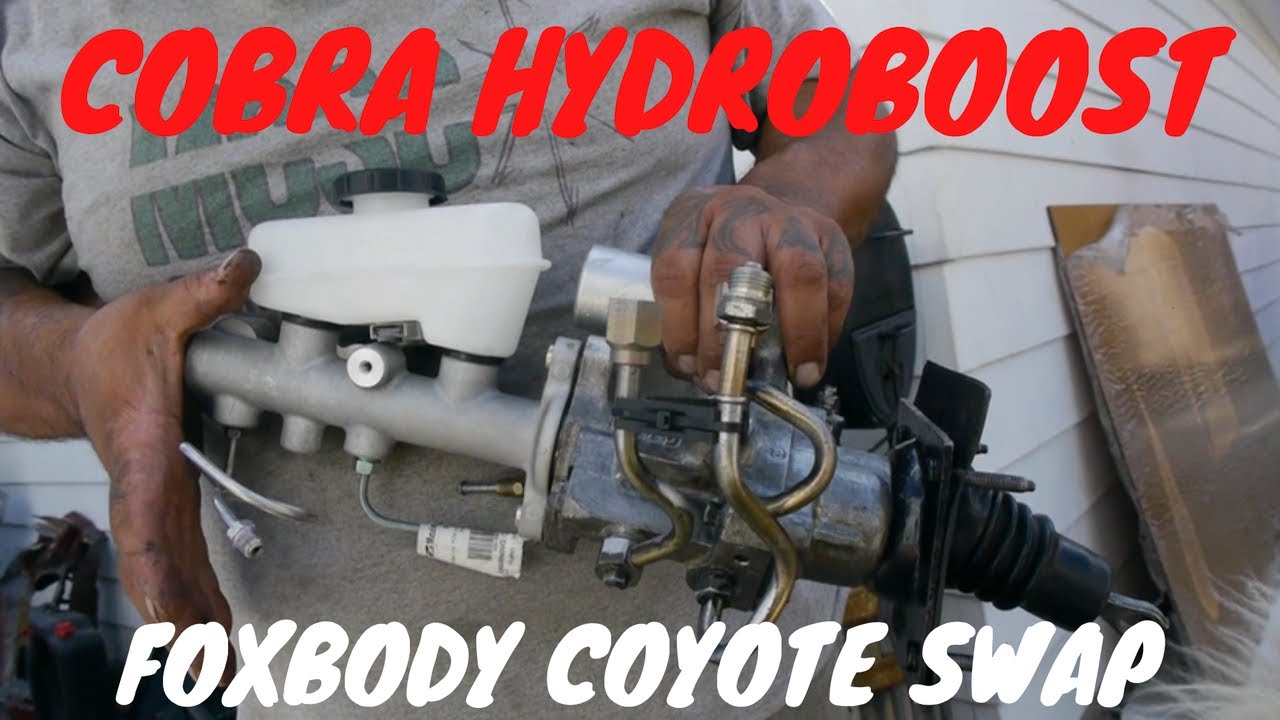 Figuring Out Hydroboost For Foxbody Mustang Coyote - YouTube