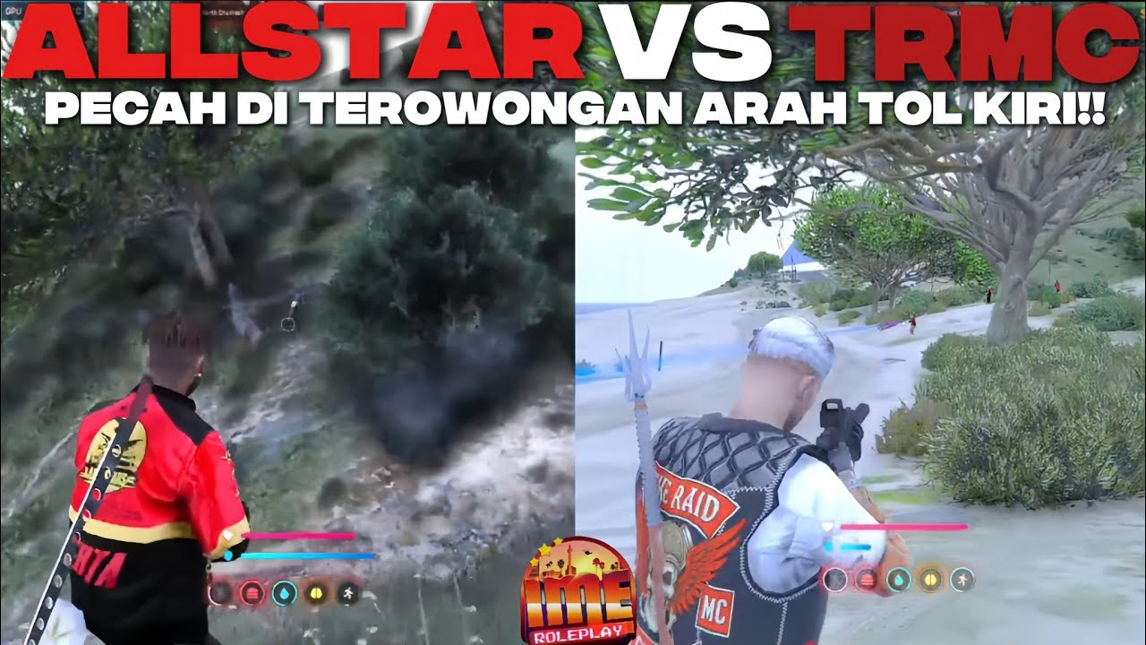 ALLSTAR VS TRMC - PECAH DI TEROWONGAN ARAH TOL KIRI!! | #allstar #trmc ...