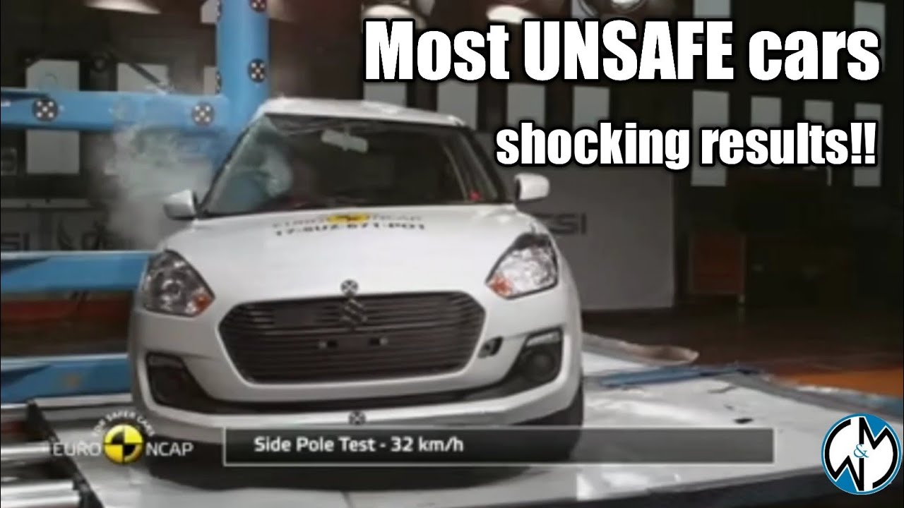 TOP 10 : Most UNSAFE cars in INDIA | NCAP safety ratings | Shocking ...