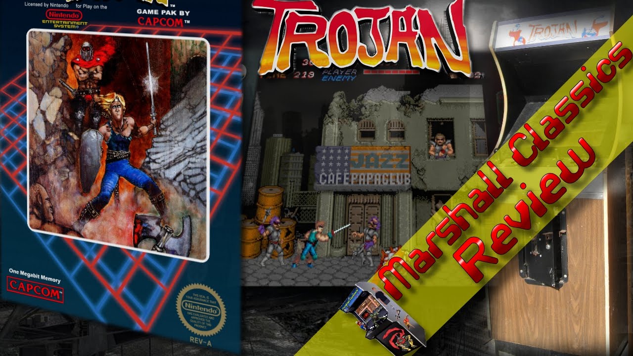 Trojan (Arcade) Review - Marshall Classics - YouTube