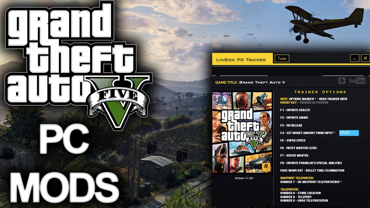 Grand Theft Auto 5 PC Mods - YouTube