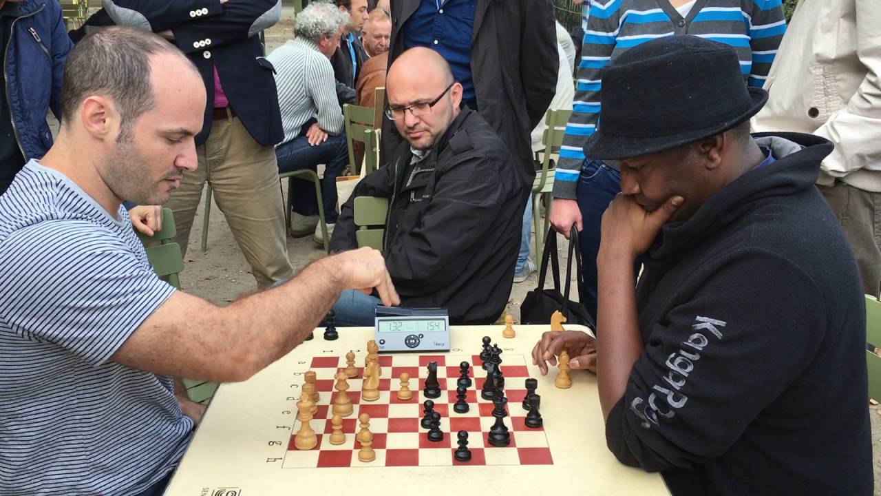 Chess in Paris: IM Greg Shahade vs Zorro - YouTube