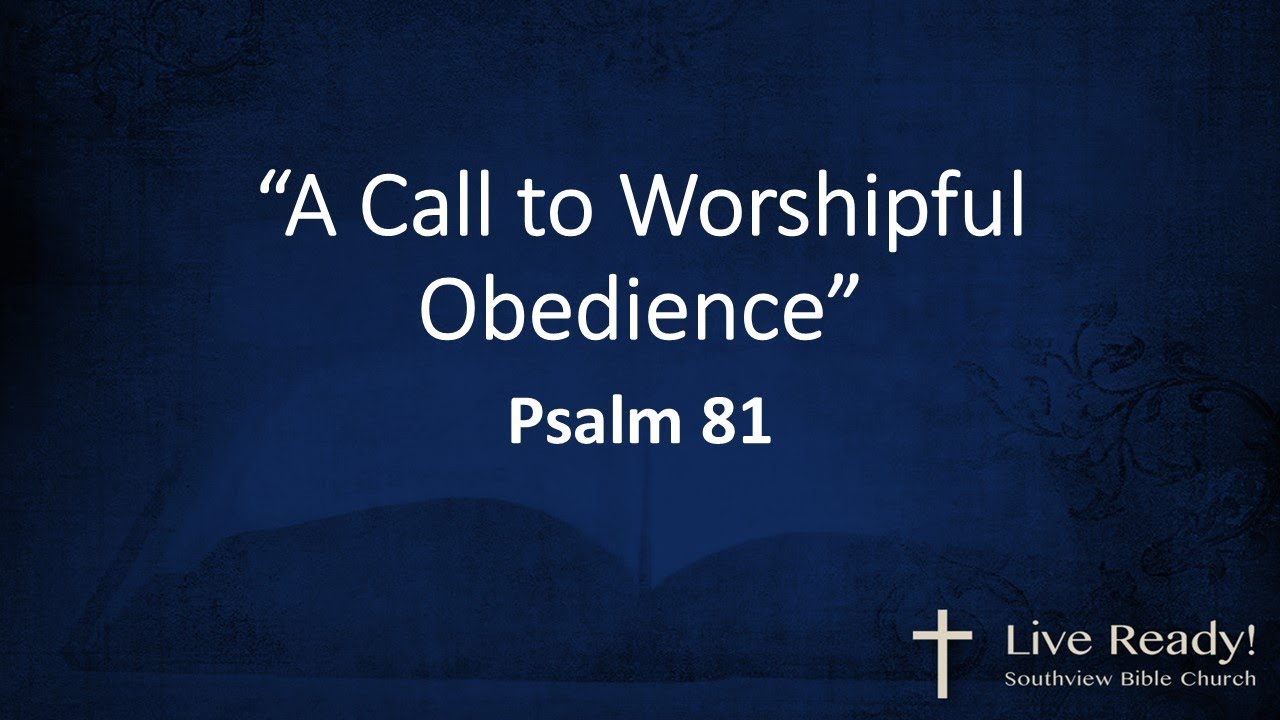 Psalm 81 - YouTube