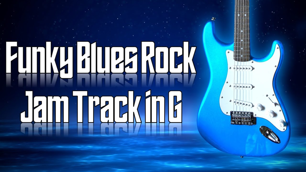 Funky Blues Rock Jam Track in G 🎸 Guitar Backing Track - YouTube