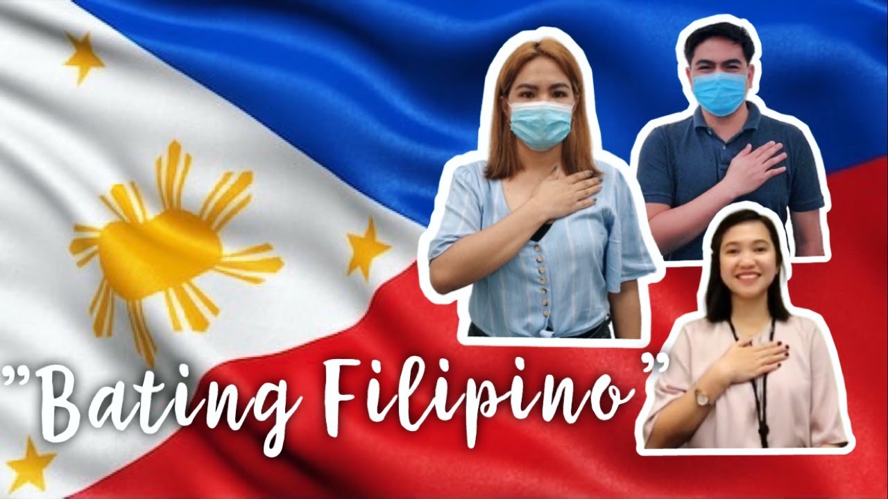 "BATING FILIPINO" BAGONG PARAAN NG PAGBATI || PROUD PILIPINO - YouTube