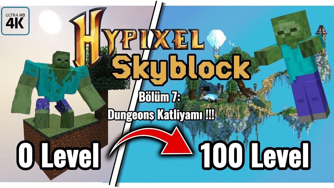 Minecraft Hypixel Skyblock | Bölüm 7 | Dungeons dönüyorum - YouTube
