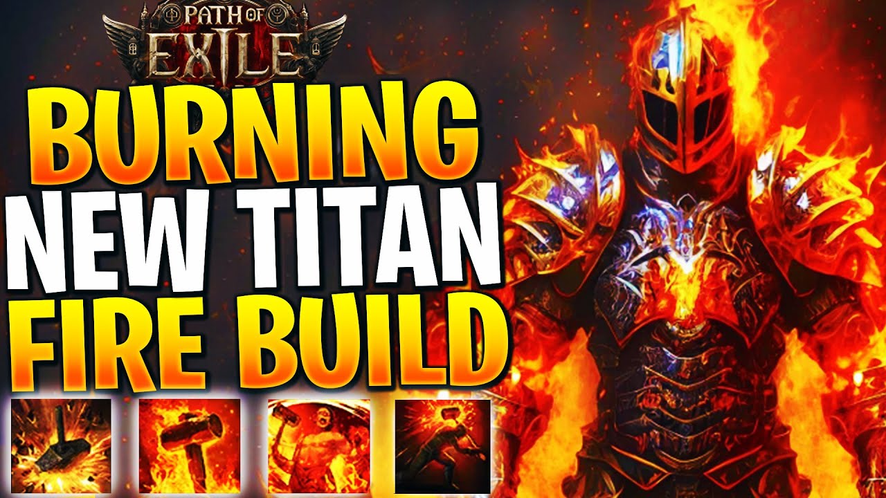MELT ENEMIES WITH IGNITE TITAN BUILD! Path of Exile 2 Titan Build Guide (IGNITE BUILD) - YouTube