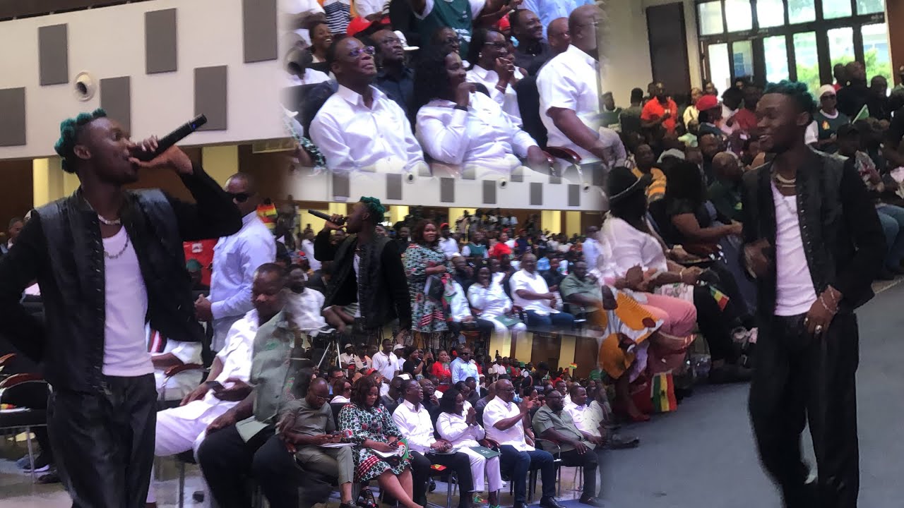OliveTheBoy Massive Performs at the NDC’s Youth Manifesto & Prof Jane ...