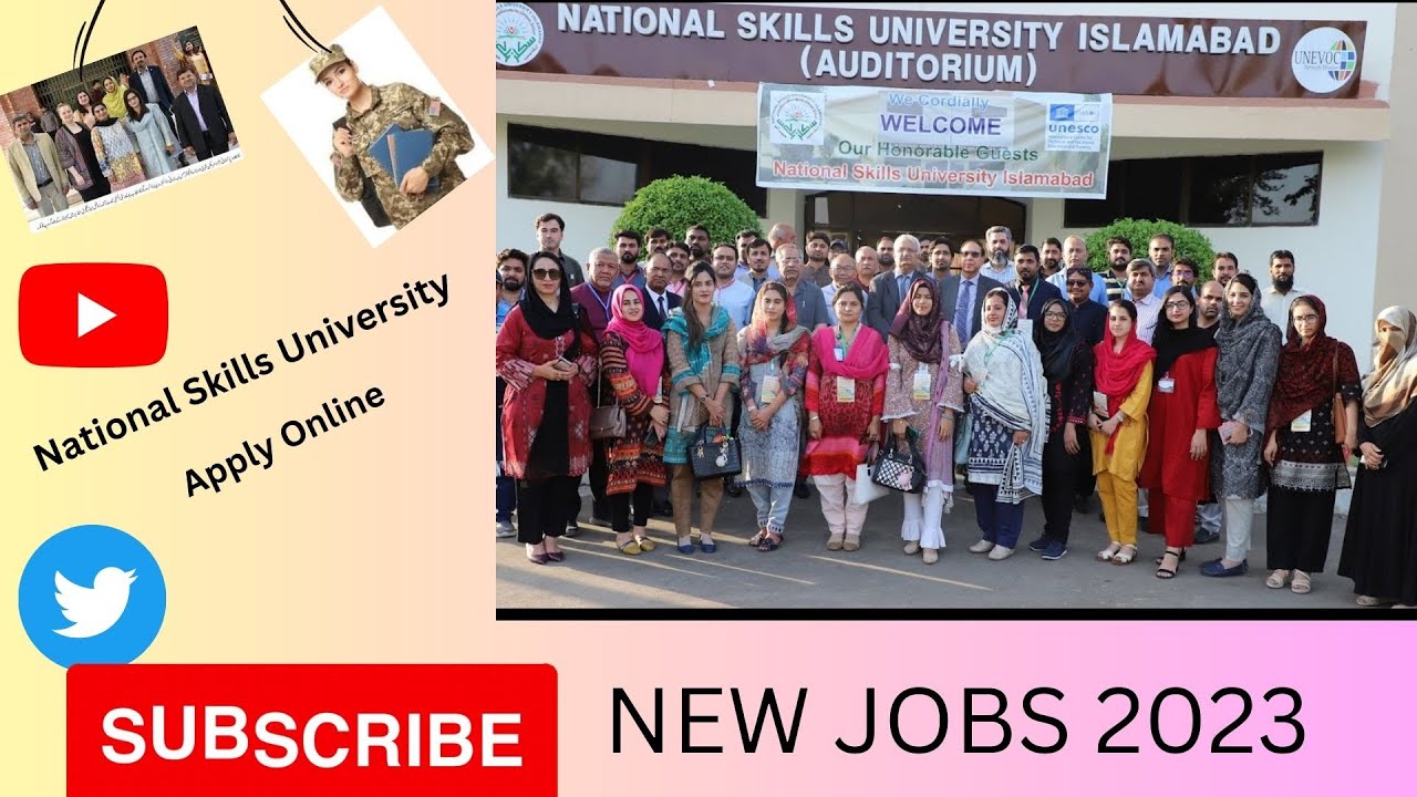 National Skills University Islamabad Jobs 2023, How to Apply NSU? Apply ...