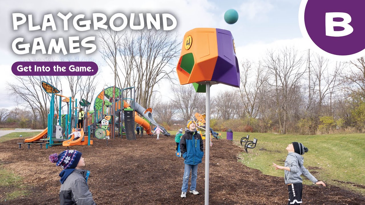 Burke's Fun Playground Games | New Outdoor Games - YouTube