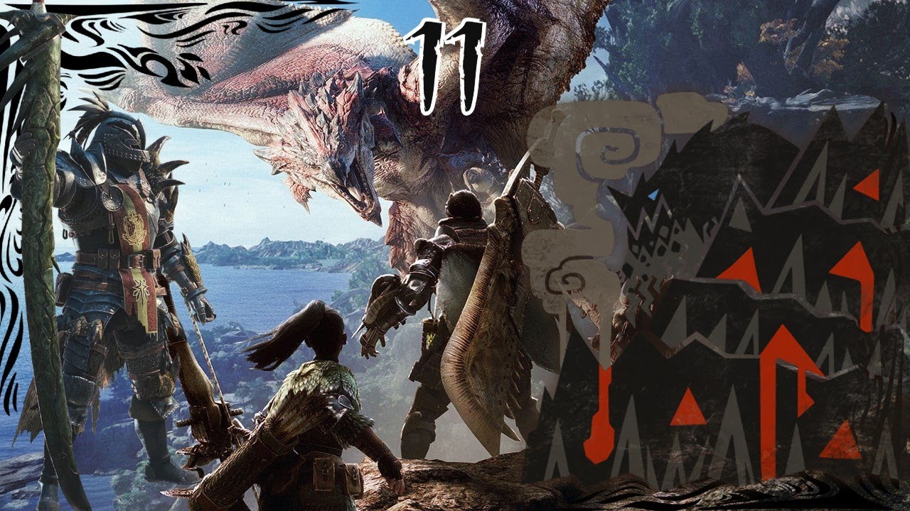 El cazador de la primera flota y Zora magdaros ||Monster hunter world ...