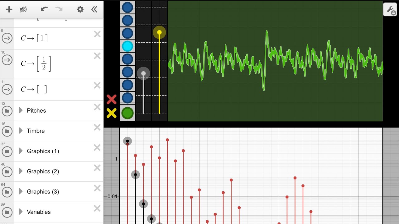 Desmos Synthesizer V1 - YouTube