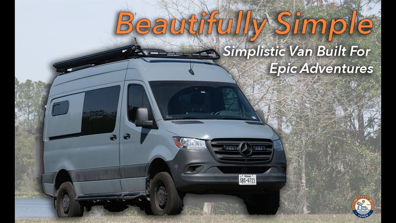 Beautifully Simple Adventure Van Build Out! - YouTube