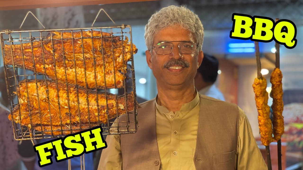 Amin Hafeez eating Fish and BBQ | Amin Hafeez - YouTube